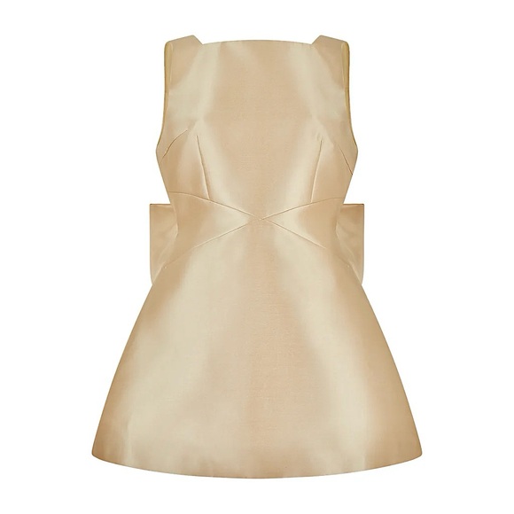 Odd Muse | Dresses | Nwt Odd Muse London Gold The Ultimate Muse Bow ...